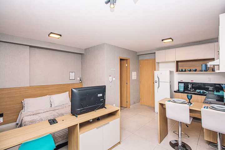 Nosso Apê 915: Central | Academia | Piscina Na0714 - Juiz de Fora