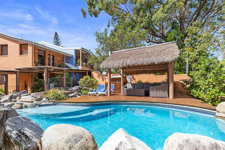 Noosa Private Sanctuary, Walking Distance To Beach - 努沙
