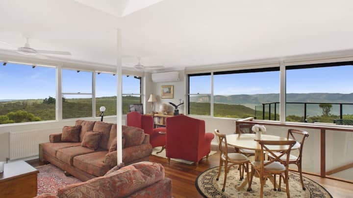 Donlen Cottage Wentworth Falls 180 Degree Views - Wentworth Falls