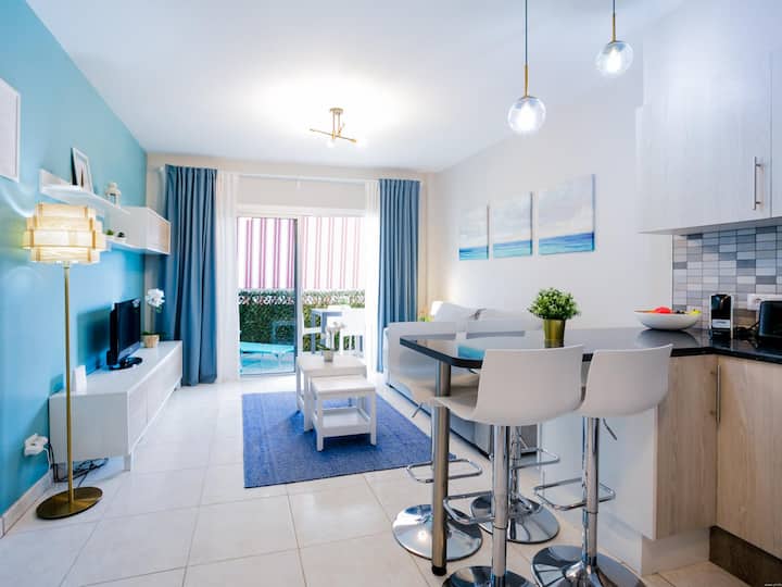 504 Los Angeles Moderno Con Vista Al Océano - Los Cristianos