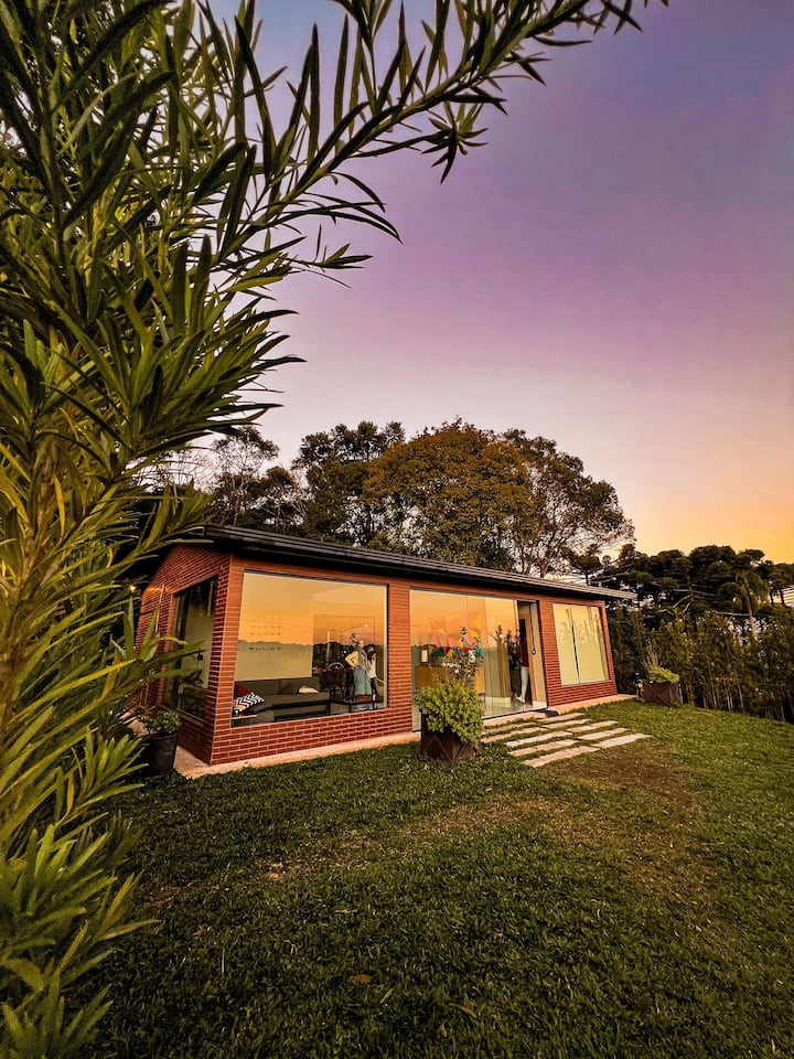 Cabana Do Sol - Natureza, Design E Conforto A Meno - Campo Largo