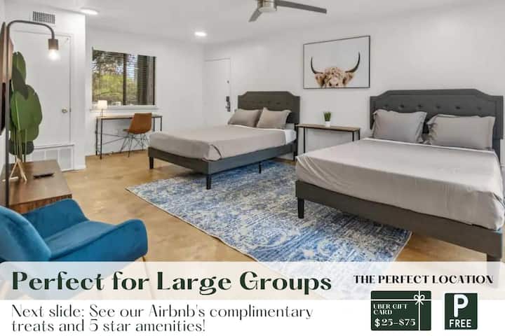 Perfect For Large Groups-1bdr (3 Beds) Sleeps 6 | - Austin, TX