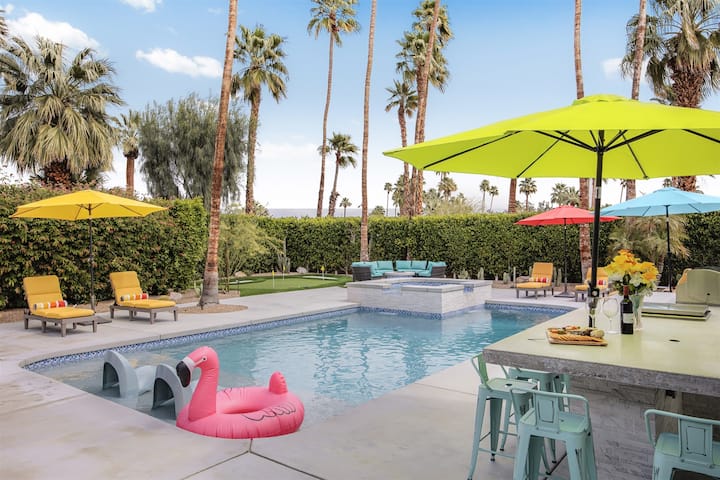 Sky Lounge - Putting Green, Fire Pit, Pool/spa - Palm Springs, CA