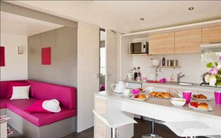 Mobil Home Premium Résidents 3 Pièces 4 Personnes - Mimizan