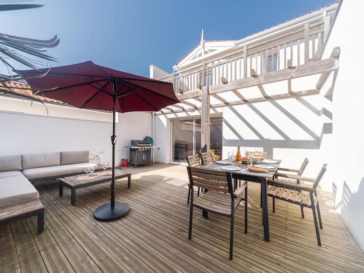 Les Patios De Flore By Interhome - Mimizan-Plage