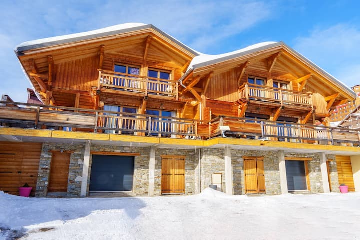 Chalet Friandise 4 Bedroom With Outdoor Jaccuzzi - Vaujany