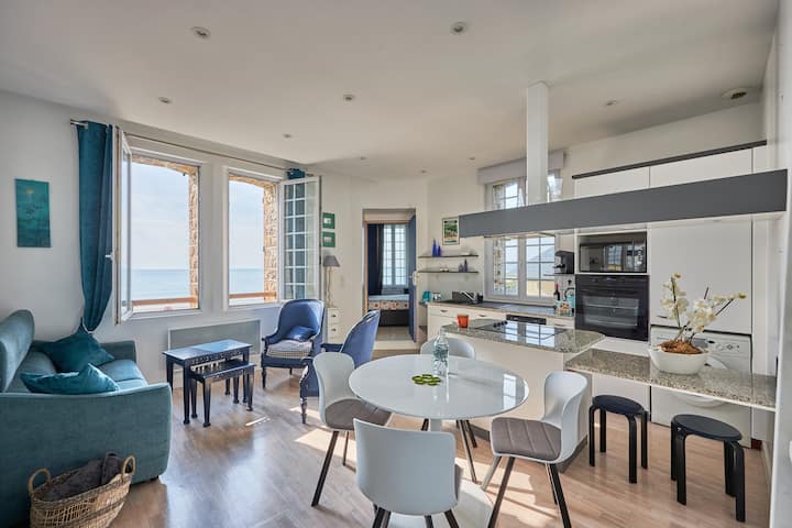 Château De Chimay - Appt En Front De Mer - Barneville-Carteret