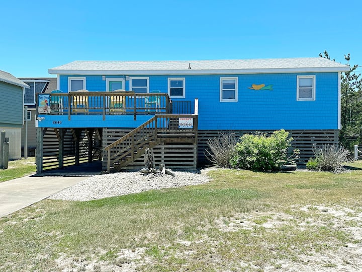 Sn8646- 3 Brs, Fresh Interiors, Wifi, Direct Beach - Nags Head, NC