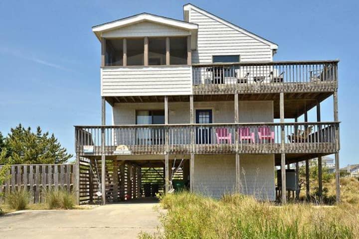 Oh1213- Just 300 Feet To Beach, 4 Brs, Ocean/light - Corolla, NC