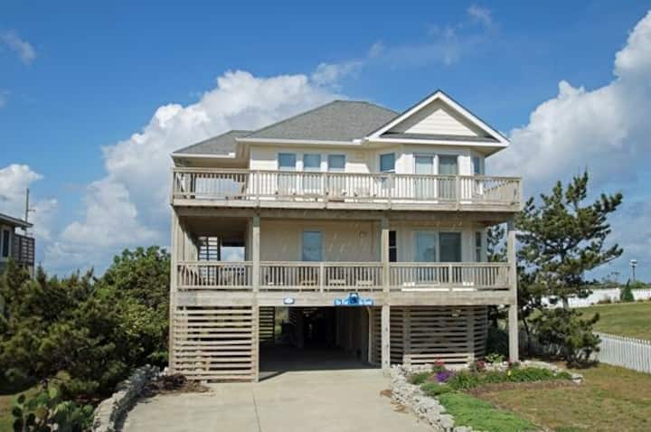 Sn9222- 5 Br (2 Masters), Hot Tub, Ocean Views & C - Nags Head, NC
