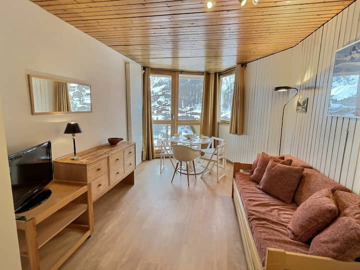 Charmant Studio De 4 Personnes Avec Vue Imparable - Val-d'Isère