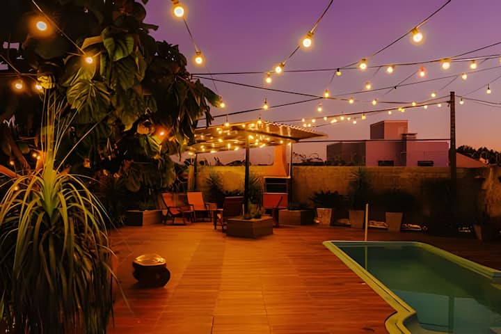 Cabana Raízes: Hidro + Lareira + Piscina Privativa - 