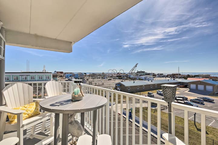 End-unit Ocean City Condo W/ Panoramic Views! - Ocean City, MD
