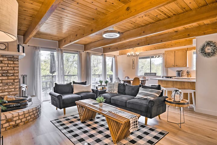 Pine Mountain Lake Cabin W/ Grill! - Groveland, CA