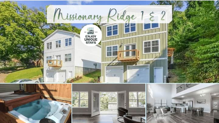 City Side Homes With A Hot Tub & Game Room! - Chattanooga, TN