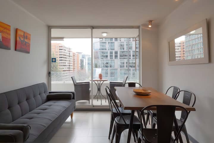 Cozy 2 Bedr. 2 Bath. Manquehue Subway - Las Condes