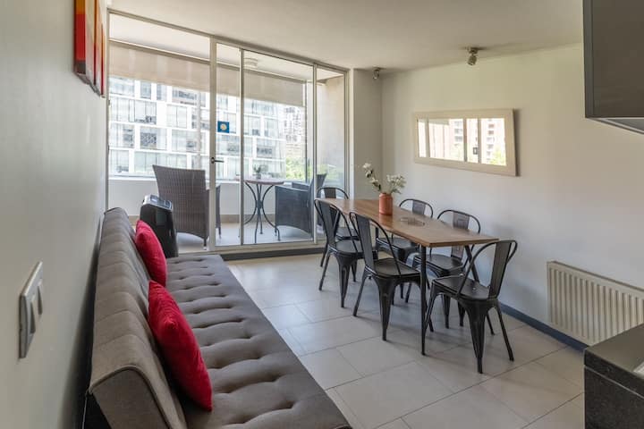 Cozy 2 Bedr. 2 Bath. Manquehue Subway - Vitacura