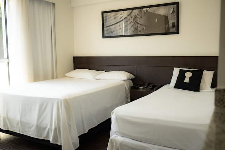 Flat Incrível | Hotel San Diego #1 - Belo Horizonte