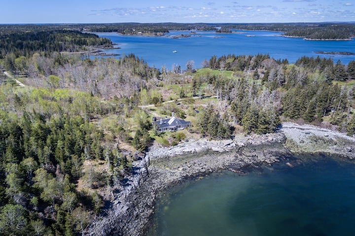 Deep Cove On The Ocean Shore - Stonington, ME