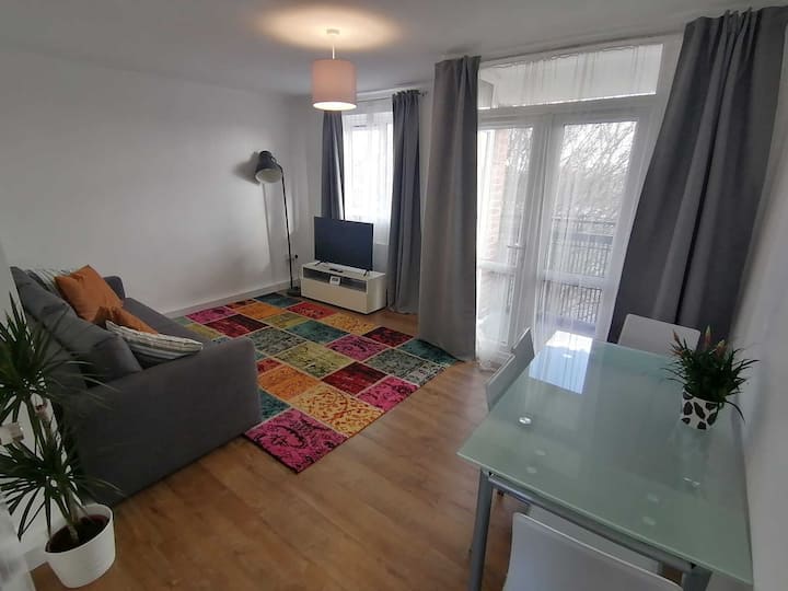 Moderne-appartement-with-balcon-salle De Bain Priv - Londres
