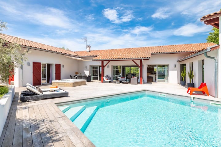 Haritza - Villa Contemporaine, Piscine Et Jacuzzi - Saint-Jean-de-Luz