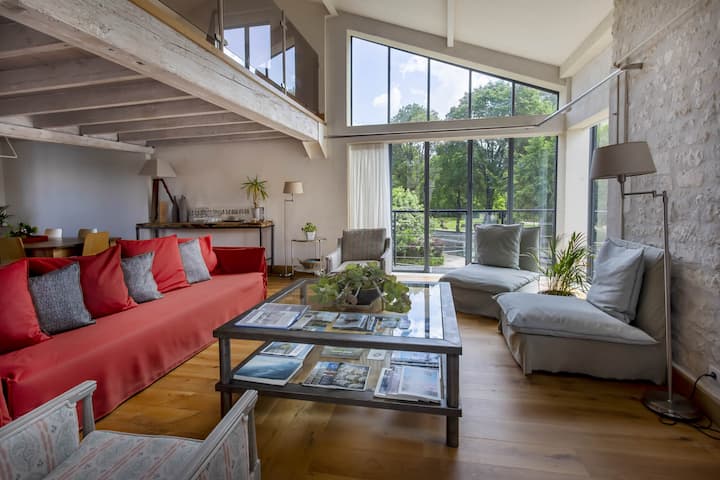 Quai 3 – Loft D’exception Les Pieds Dans L’eau - Jarnac
