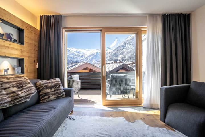 Moderne Wohnung Mit Ausblick Und Viel Sonne - Zermatt