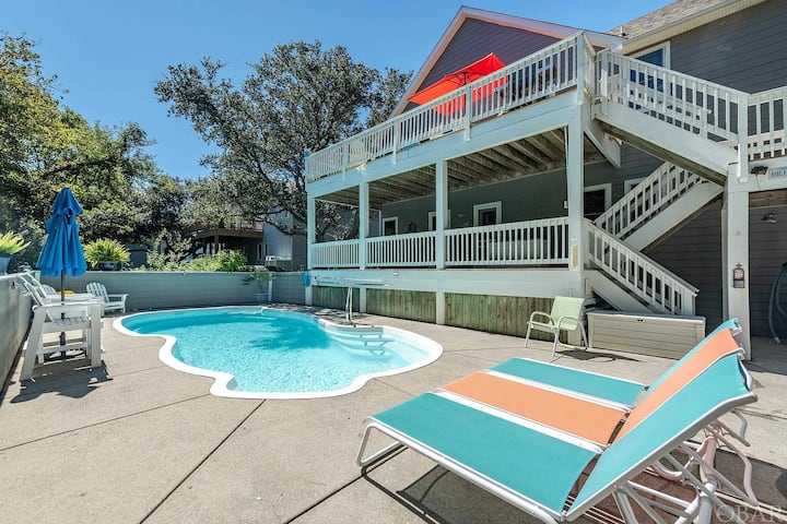Sound Views, Pool, Hot Tub, Game Room, Club Access - Corolla, NC