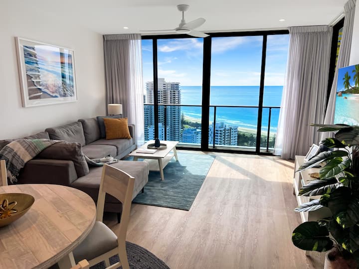 Luxury 29th Floor Oracle Tower 2 Ocean Views 2br - Broadbeach