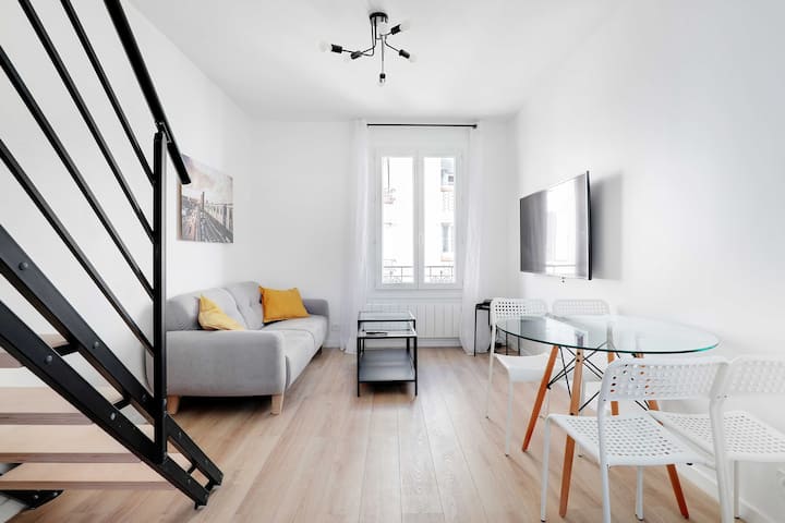 Cosy Duplex 2bdr / 6p - Mairie De Levallois - Courbevoie