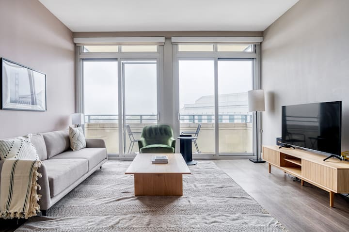 Blueground | Mountain View, W/d, Gym, Nr Highways - Mountain View