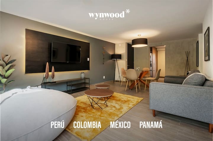 W* | Refined 2br W/ Balcony In Parque España - Mexico City