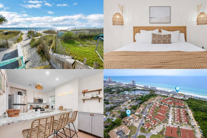 Sun-daze | Renovated 3bed Home & Walk To Beach! - Panama City Beach, FL