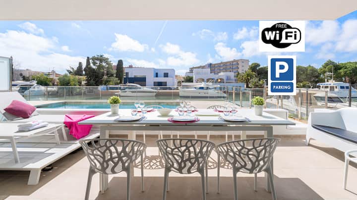 2010-av. Platja Appartement Haut Standing Avec Pis - Roses