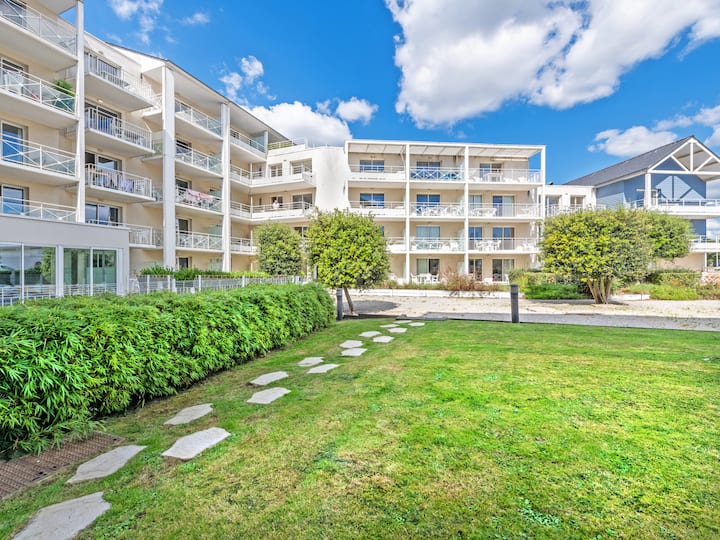 Bord De Mer | Appt Pour 6 + Accès Piscine & Sauna - Plougonvelin