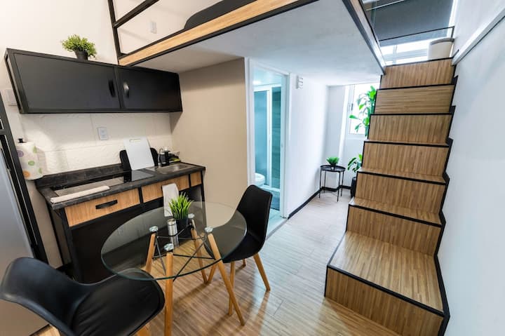 Pequeño Loft En La Mejor Zona De La Roma Norte! - Mexico State