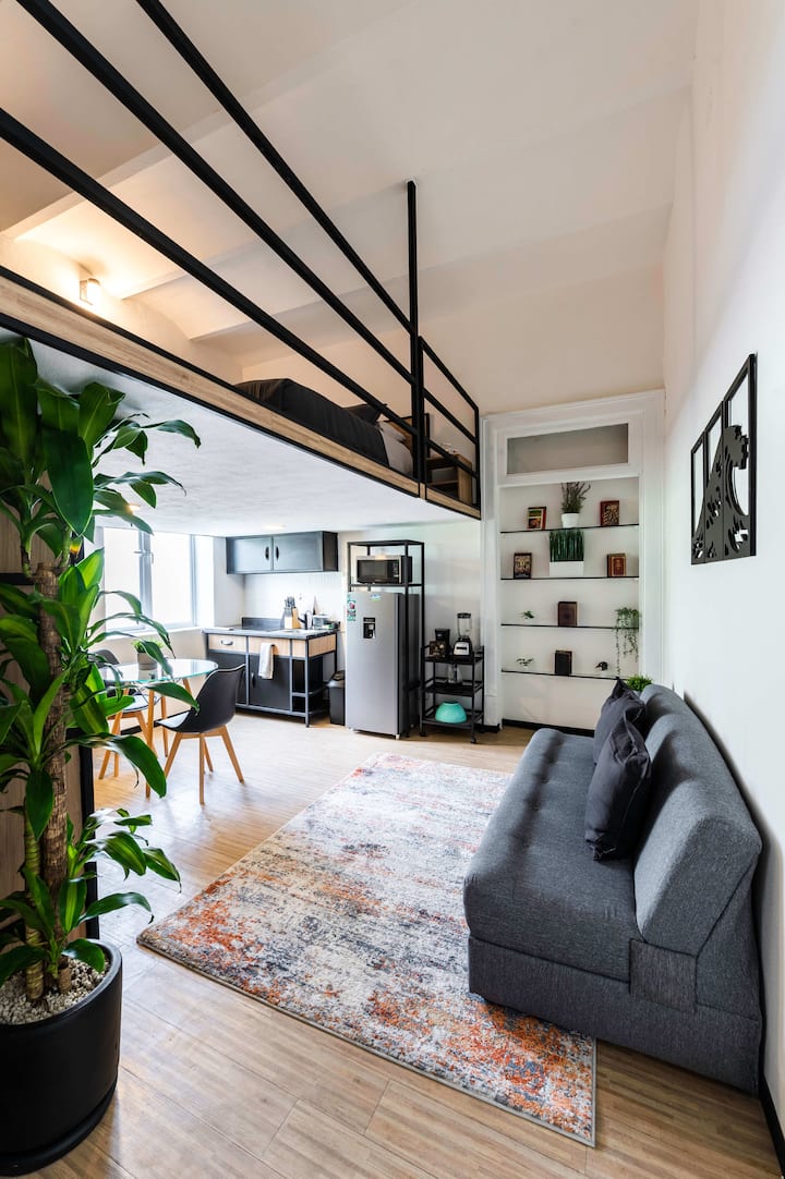 Espectacular Loft En El Corazon De La Roma Norte! - Mexico City