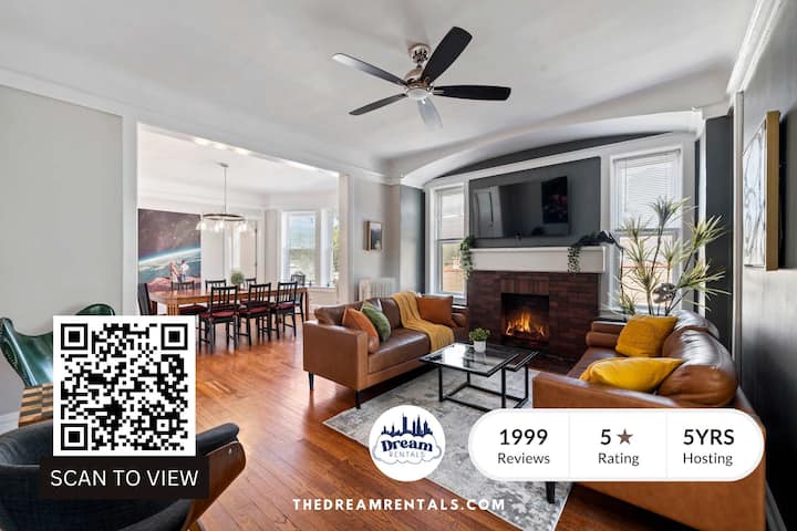 Spacious 4br/2ba – Private Sun Deck In Chicago - Chicago