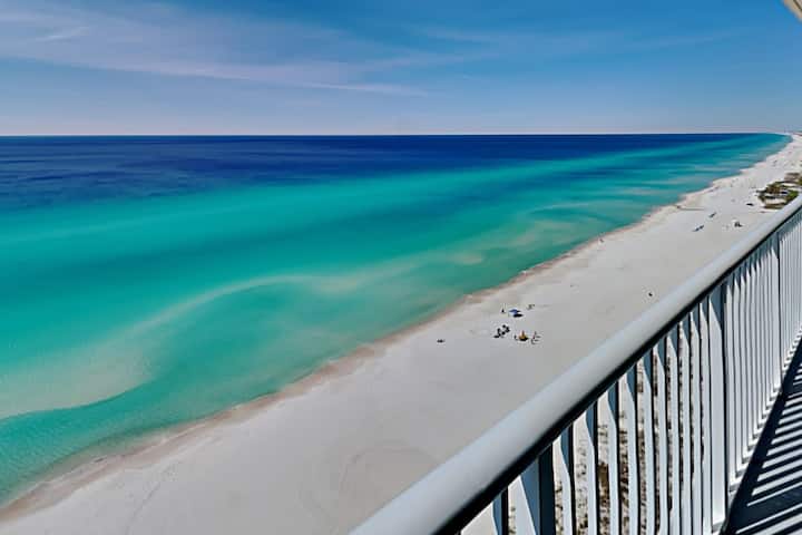 Palazzo #1407 | Breathtaking Views, Pool Hot Tub! - Panama City Beach, FL