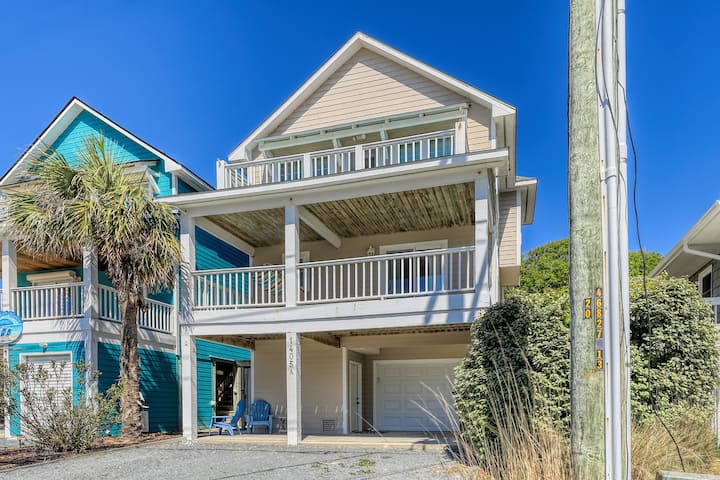 Beach Bliss: 4br | Beach Access | Kayak | Wi-fi - サーフ・シティ, NC
