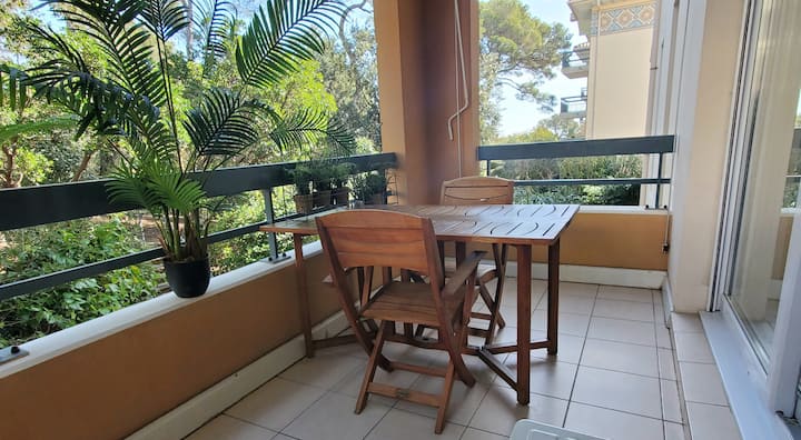 Résidence Standing - T2 Terrasse Avec Piscine - Plage de Saint-Aygulf