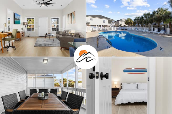 Spacious 4br Beach House W/ Pool | Pura Vida - North Myrtle Beach, SC