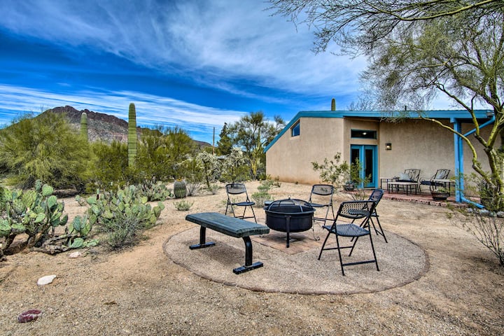 Sunny Tucson Home W/ Patios On 5 Acres! - Tucson Estates, AZ