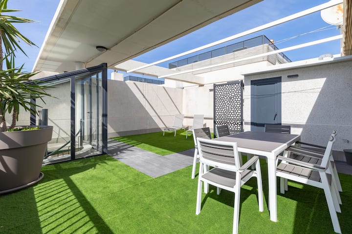 Apartup Patacona Sunrise Duplex I. Wifi + Pk + A/a - Valencia