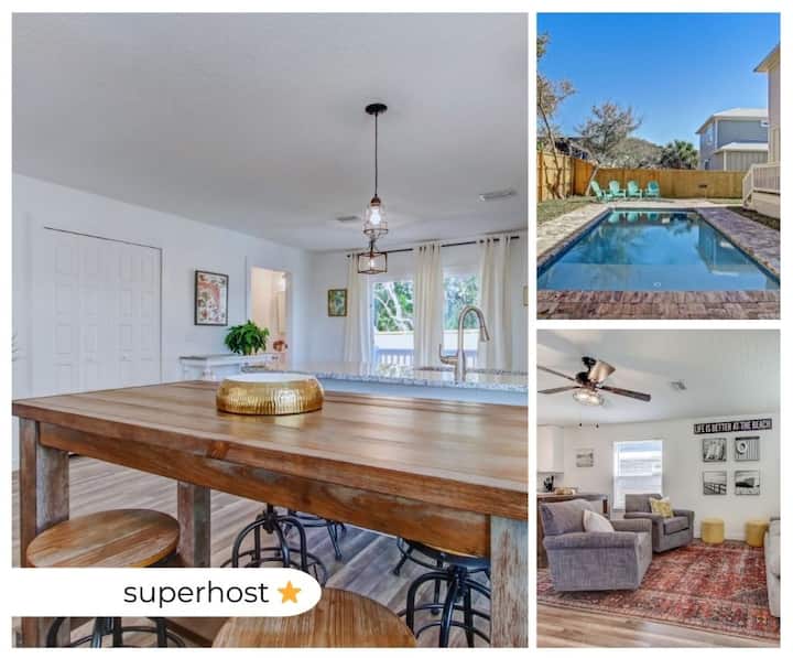 Pooll | Sunshine Way | Steps To Sand | 1 Pet - 聖奧古斯丁