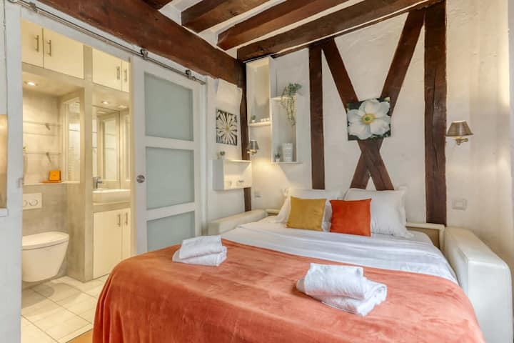 Authentic & New Studio - The Historical Le Marais - Paris