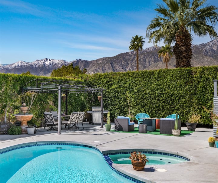 Casa Di Oro - Saltwater Pool & Firepit - Cathedral City, CA