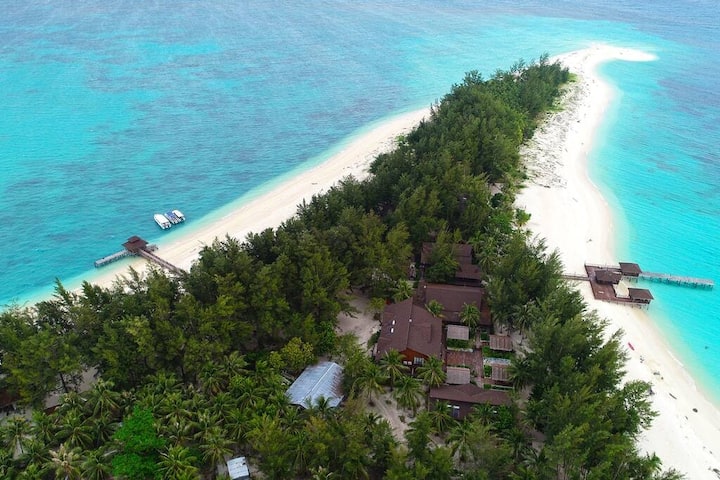 Mantanani Ocean Chalet View - Kampong Mantanani