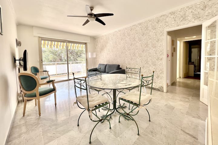 Appart Spacieux Et Raffiné Avec Terrasse + Wifi - Antibes