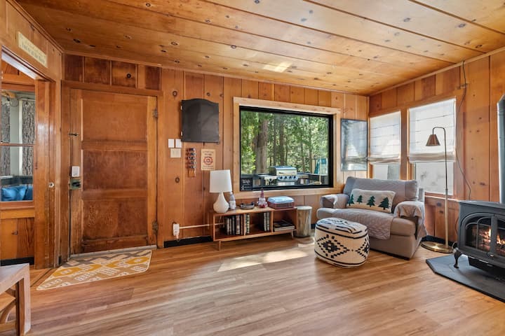 Strawberry Cabin 8 River View 10 Min To Pinecrest - Strawberry, CA